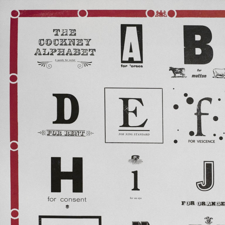 The Cockney Alphabet | New North Press